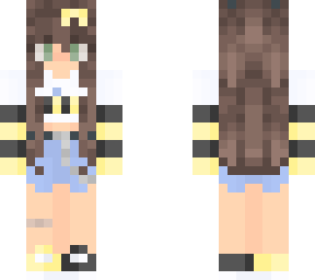 Cute Bee Girl | Minecraft Skin