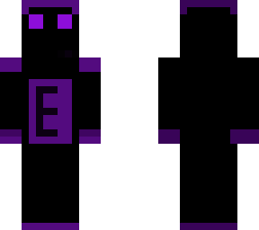 enderman in enderman armor | Minecraft Skin