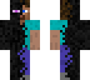 enderman steve | Minecraft Skin