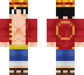 luffy one piece luffy monkey d luffy gommo gommo | Minecraft Skins
