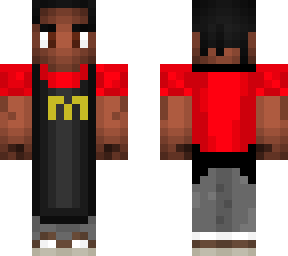 Mcdonalds travis scott | Minecraft Skin