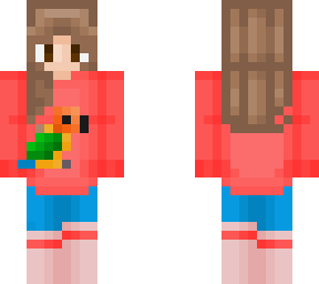 Parrot girl | Minecraft Skin