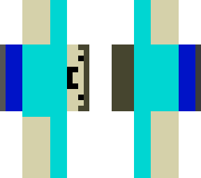 sideways Steve | Minecraft Skin