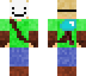 Speed runner Dream | Minecraft Skin