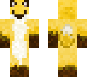 Yellow Fox | Minecraft Skin