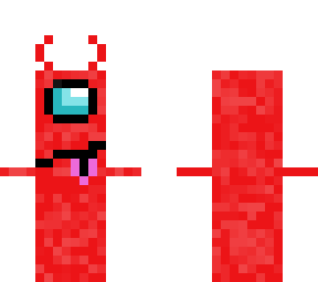 Among us Red Imposter | Minecraft Skin