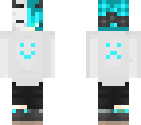 blue demon | Minecraft Skin