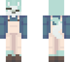 casper bna blue | Minecraft Skin