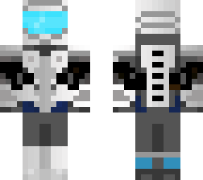 Commander Chrome | Minecraft Skin