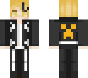 Denki kaminari | Minecraft Skin