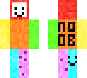 derpy rainbow noob | Minecraft Skins