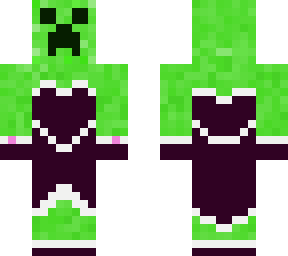 improved creeper maid | Minecraft Skin
