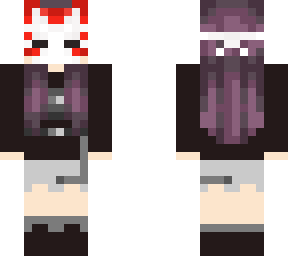 Kitsune Mask | Minecraft Skin