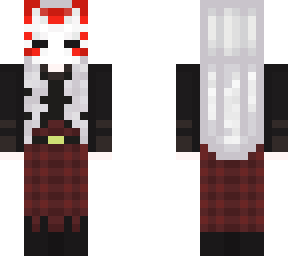 Kitsune Mask | Minecraft Skin