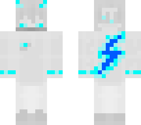 neon boy light blue | Minecraft Skin
