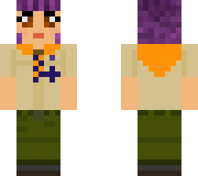 Scout BSA girl | Minecraft Skin