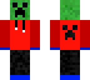 the cool Creeper Skin | Minecraft Skin
