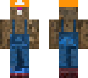 the mining mole (updated) | Minecraft Skin
