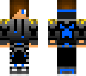 Blue Gamer Boy v2 | Minecraft Skin