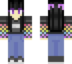 colorful sleeves | Minecraft Skin