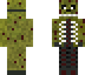 Fnaf springtrap minecraft skin - wiiptu