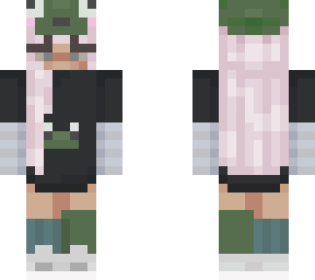 Frog Hat Girl | Minecraft Skin