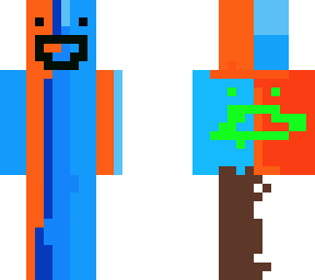 Lava And Water mix | Minecraft Skin