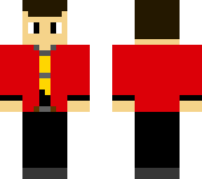 Lupin III Red Jacket | Minecraft Skin