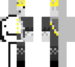 Monotone Dream/Techno | Minecraft Skin