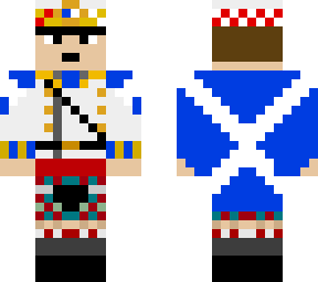 Scottish King Kilt | Minecraft Skin