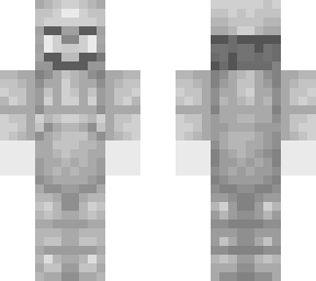 super mario 64 metal cap | Minecraft Skin