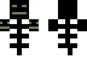 Minecraft Wither Boss Face