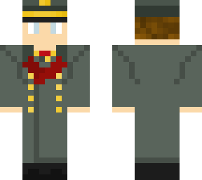 WW2 German General (GreatCoat) | Minecraft Skin