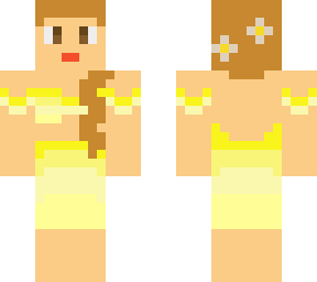 Yellow girl | Minecraft Skin