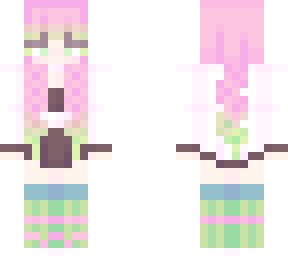 ~ Mitsuri Kanroji ~ | Minecraft Skin