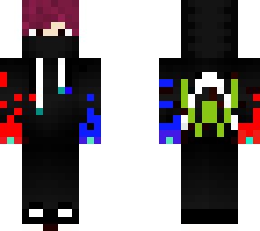 Alan Walker Red and Blue | Minecraft Skin