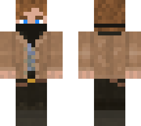 Red Dead Redemption 2 Arthur Morgan Cowboy Minecraft Skins