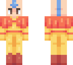 Avatar Aang | Minecraft Skin