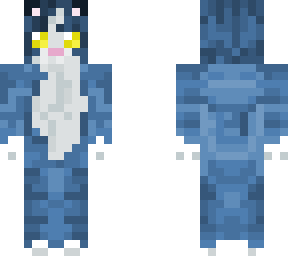 Blue Cat :) | Minecraft Skin