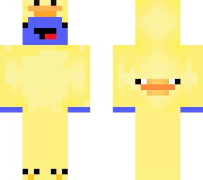 blue squidgy duck | Minecraft Skin