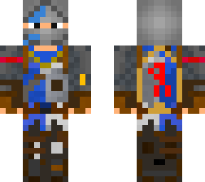 blue squire | Minecraft Skin