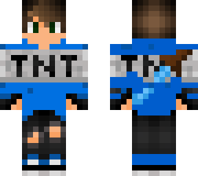 blue tnt | Minecraft Skin