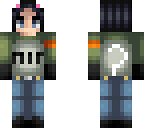 Catboy Android 17 | Minecraft Skin