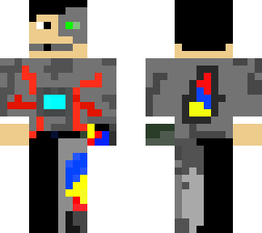 Cyborg | Minecraft Skins