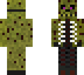 Enhanced Springtrap | Minecraft Skin