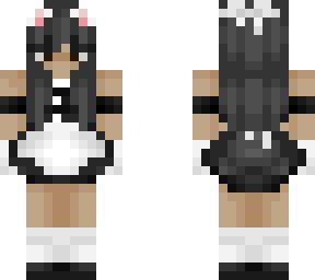 Girl Cat Maid | Minecraft Skin