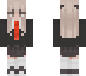 Girl in Suit | Minecraft Skin