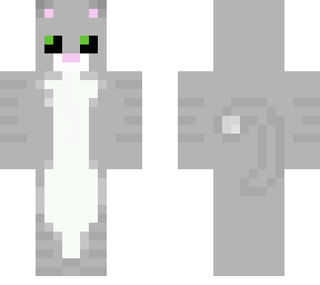 Grey cat | Minecraft Skin