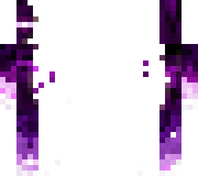 Half Enderman Template | Minecraft Skin