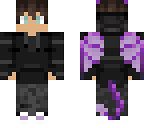 Purple Dragon Soarin | Minecraft Skin